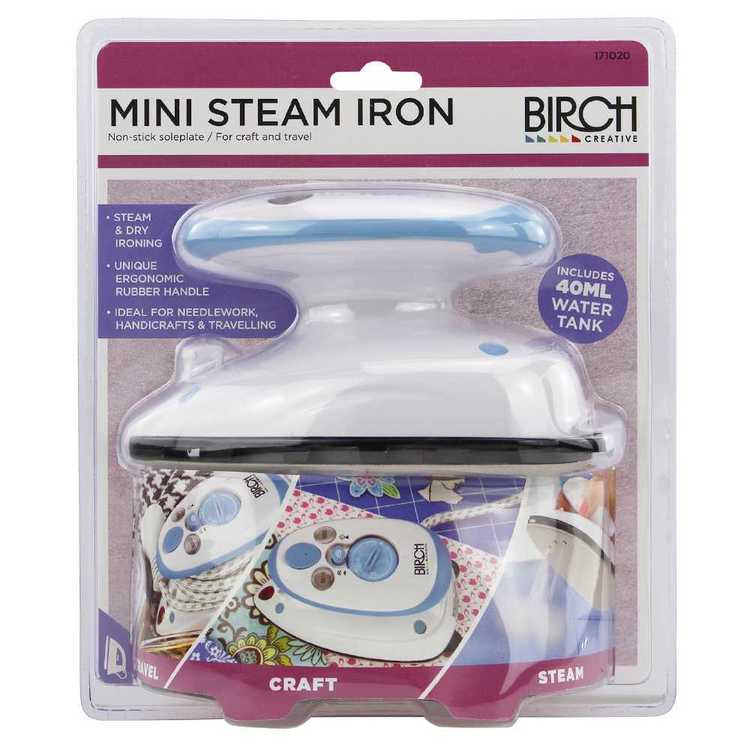 Birch Mini Steam Iron – Zoola Craft