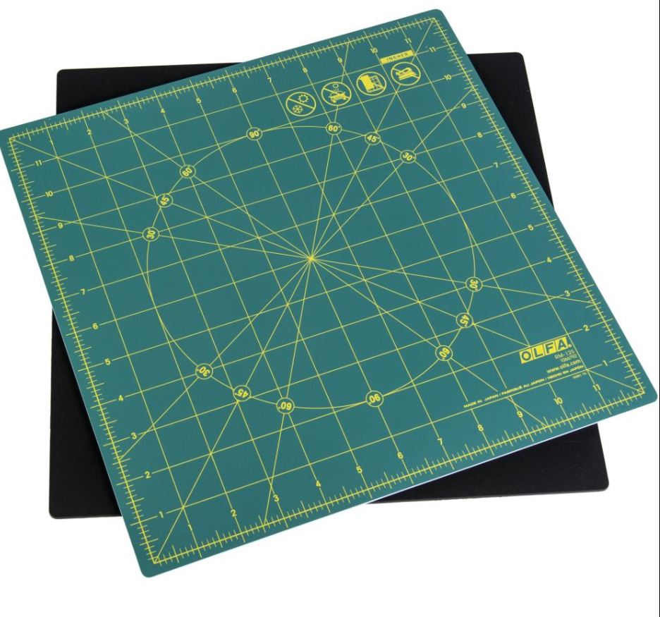 Olfa Rotating Self-healing Rotary Mat (12 x 12inch) – Zoola Craft